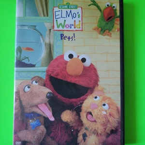 ELMO Dvdselmo's World pets & bye-bye, Pacifier Big Kid Stories With ...