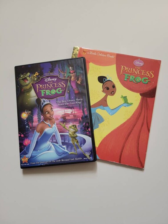 Princess And The Frog Dvd Cover