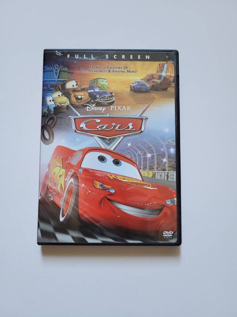 Carsdisney Pixar's CARS Full Screen DVD & Story Readerme - Etsy