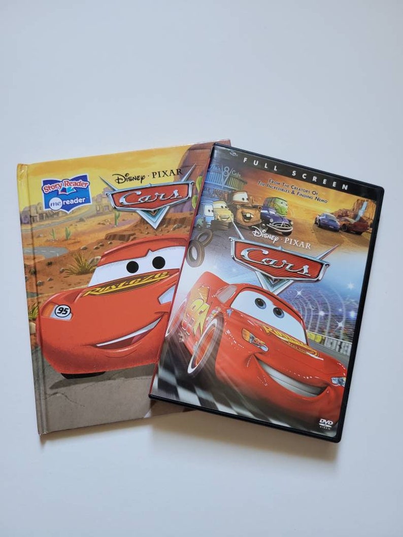 Carsdisney Pixar's CARS Full Screen DVD & Story Readerme - Etsy