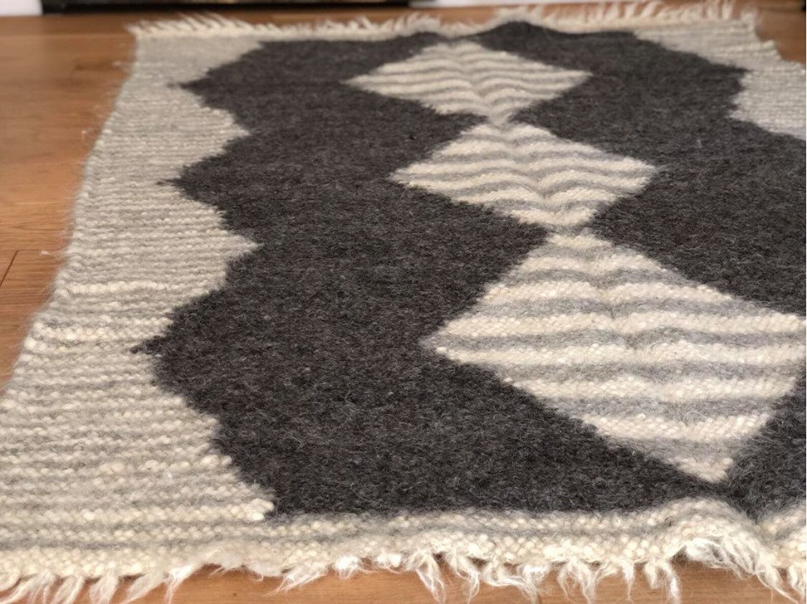 Wool Blanket Vintage Style Rustic Home Decor Rug Poor Wool - Etsy