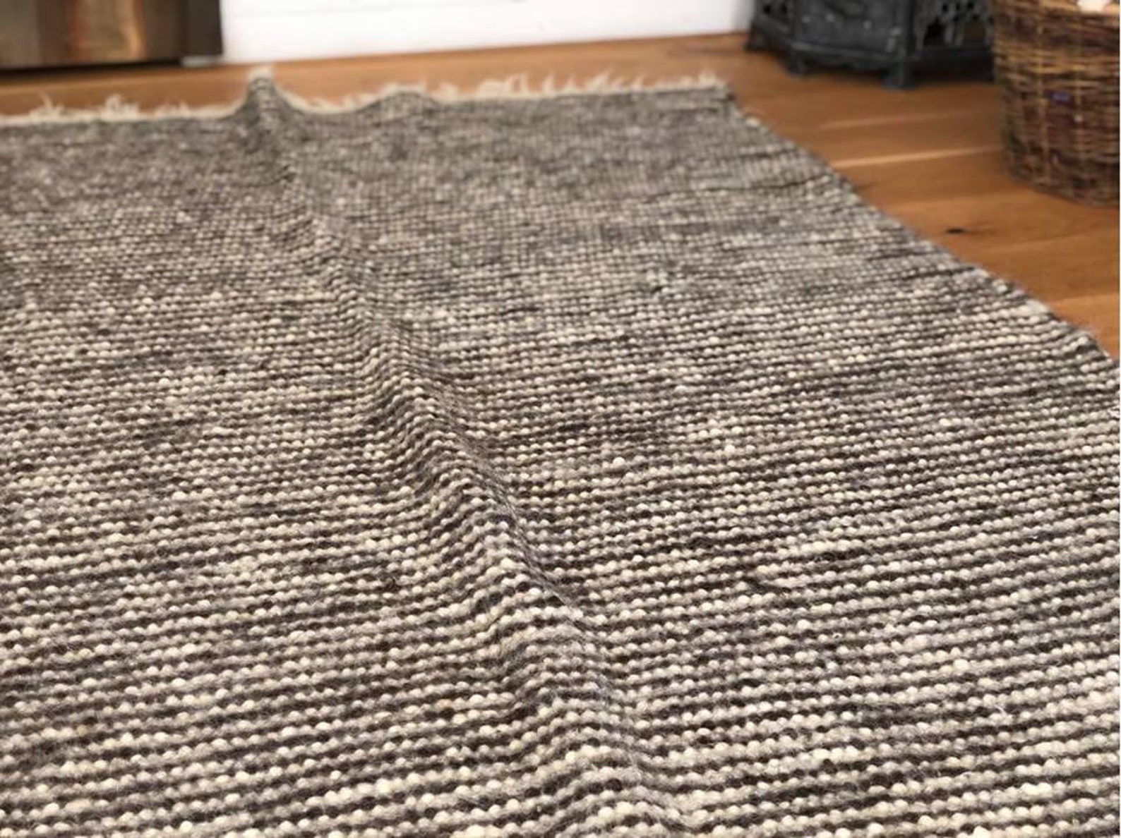 Wool Rustic Rug Handmade - Etsy