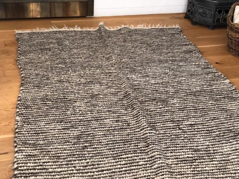 Wool Rustic Rug Handmade - Etsy