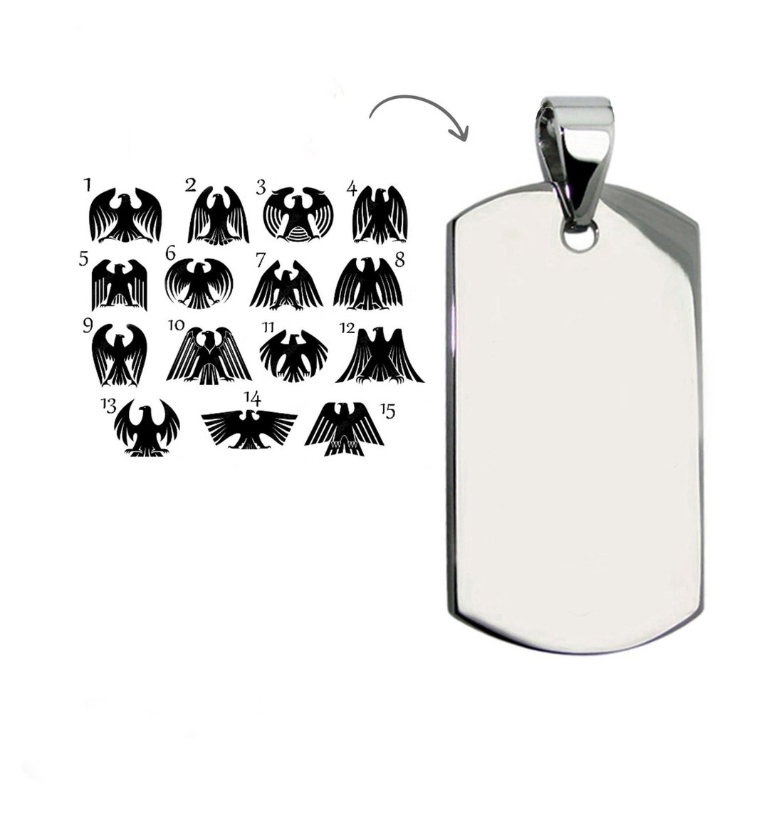 Customizable Angel MEDALS: Engraved With a Photo of Your Angel Logo ...