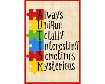 Autism Door Banners - Etsy