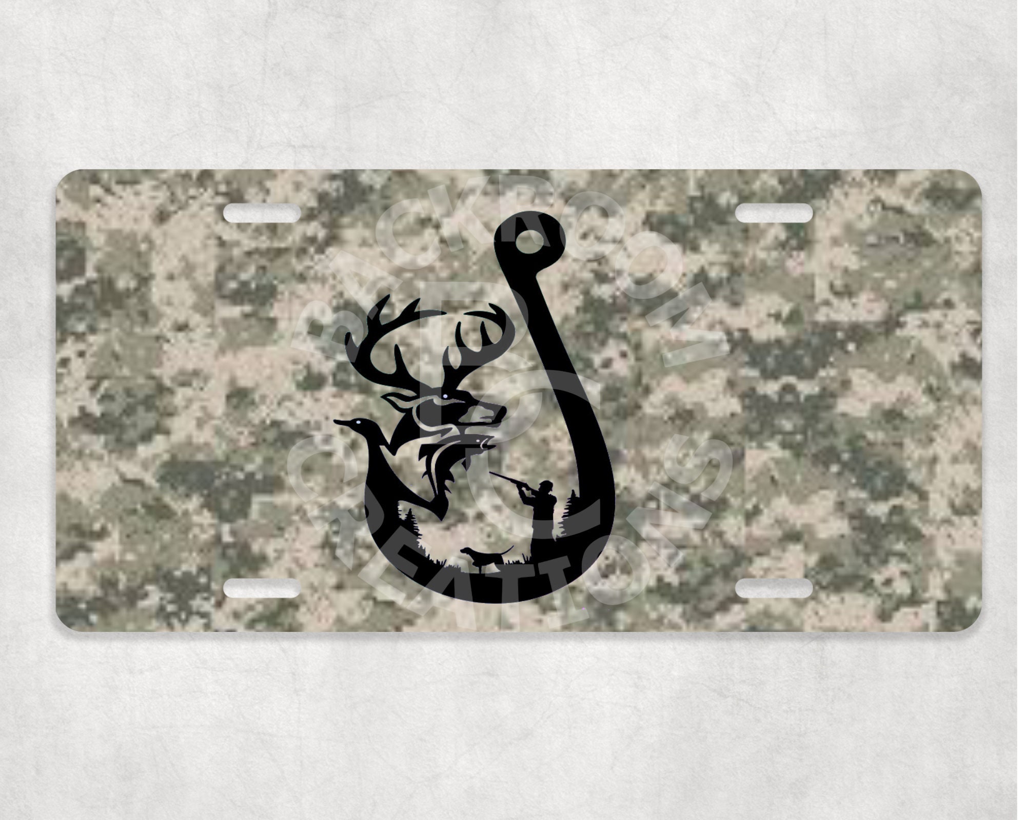 Team Realtree License Plate