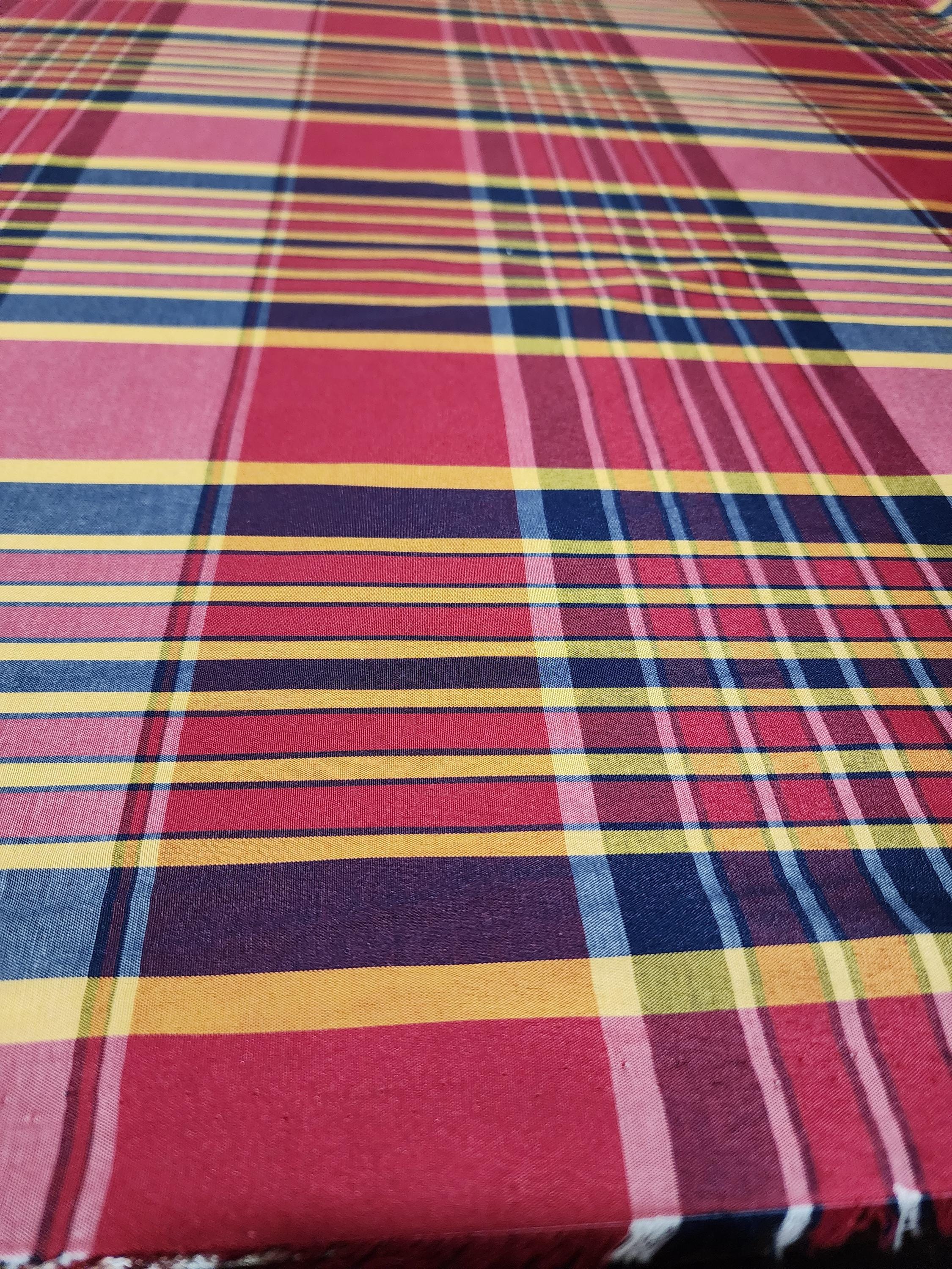 Multicolor Fabric Jamaica Bandana Fabric Order per Yard - Etsy