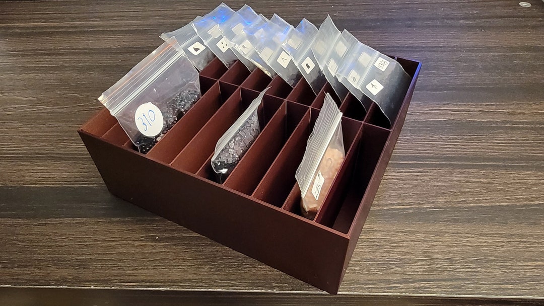 Up to 60 Slot Organizer; 10 Row Multi Slot Drill Bag Organizer for ...