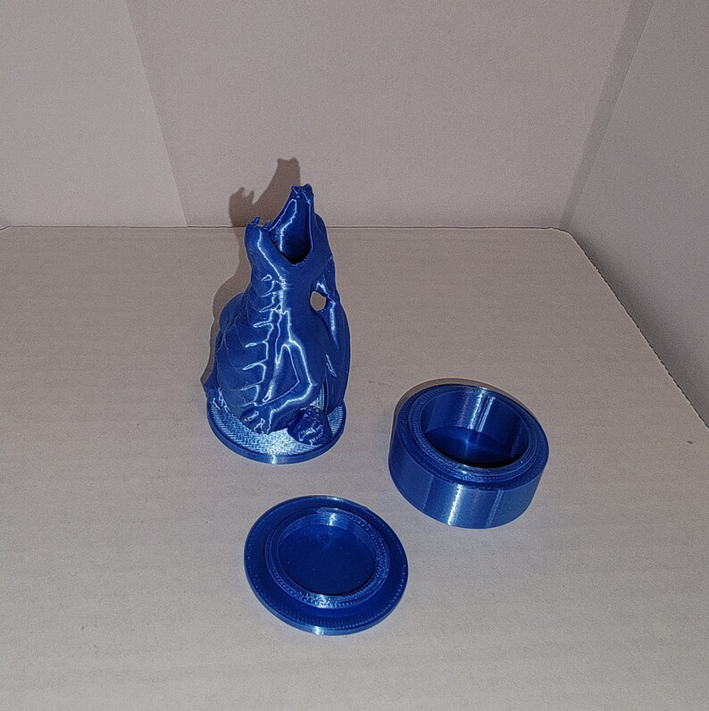 Roaring Dragon Trash Drill Cover Minder - 3D Printed - Etsy