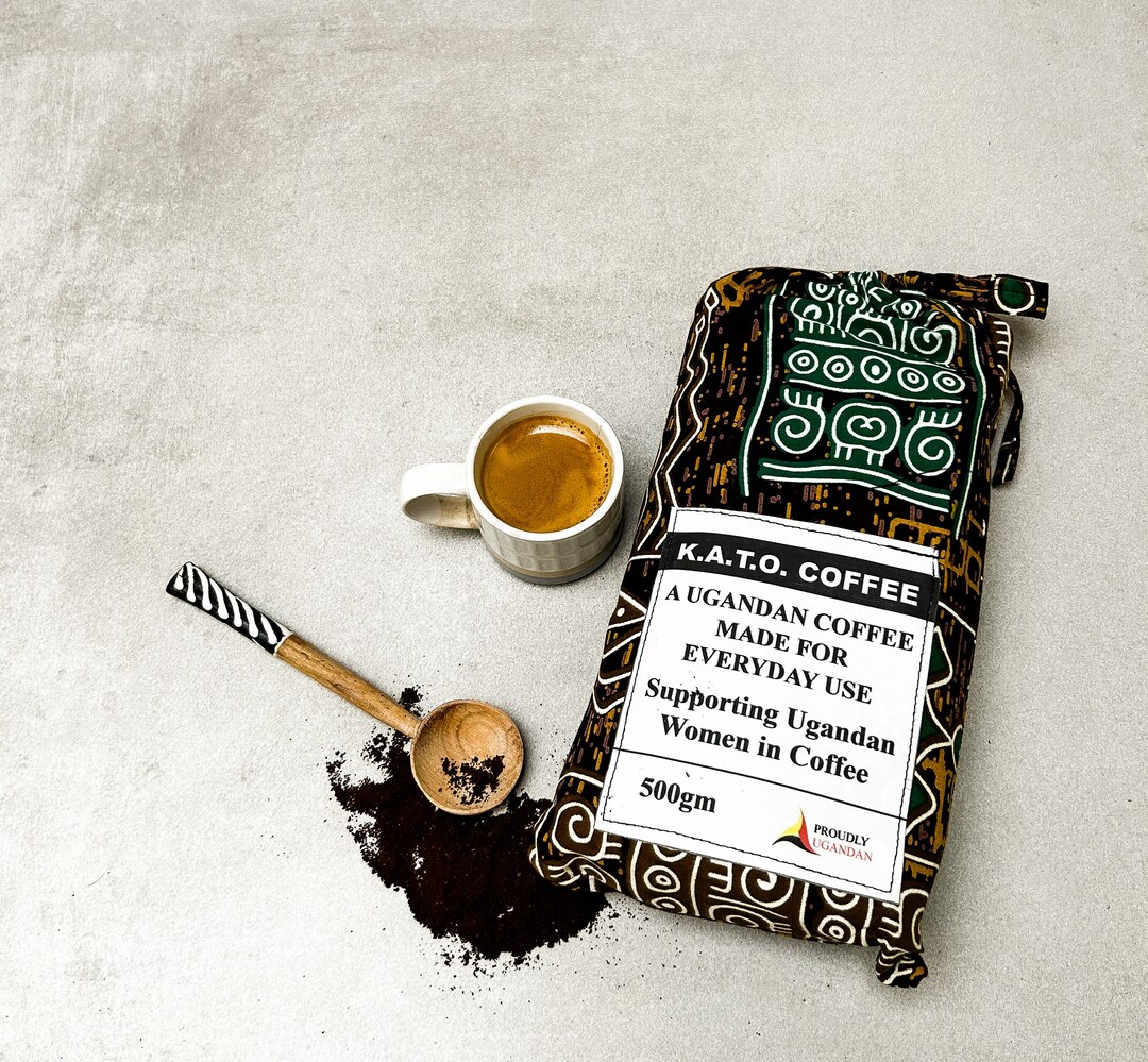 Ugandan Finely Ground Coffee: 500g Rich Arabica Blend From Mbale ...