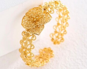 Arab Gold Bracelet - Etsy