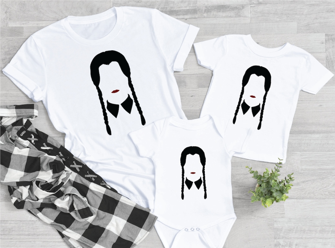 Wednesday Addams T-shirt/wednesday Addams Shirt/wednesday Shirt ...