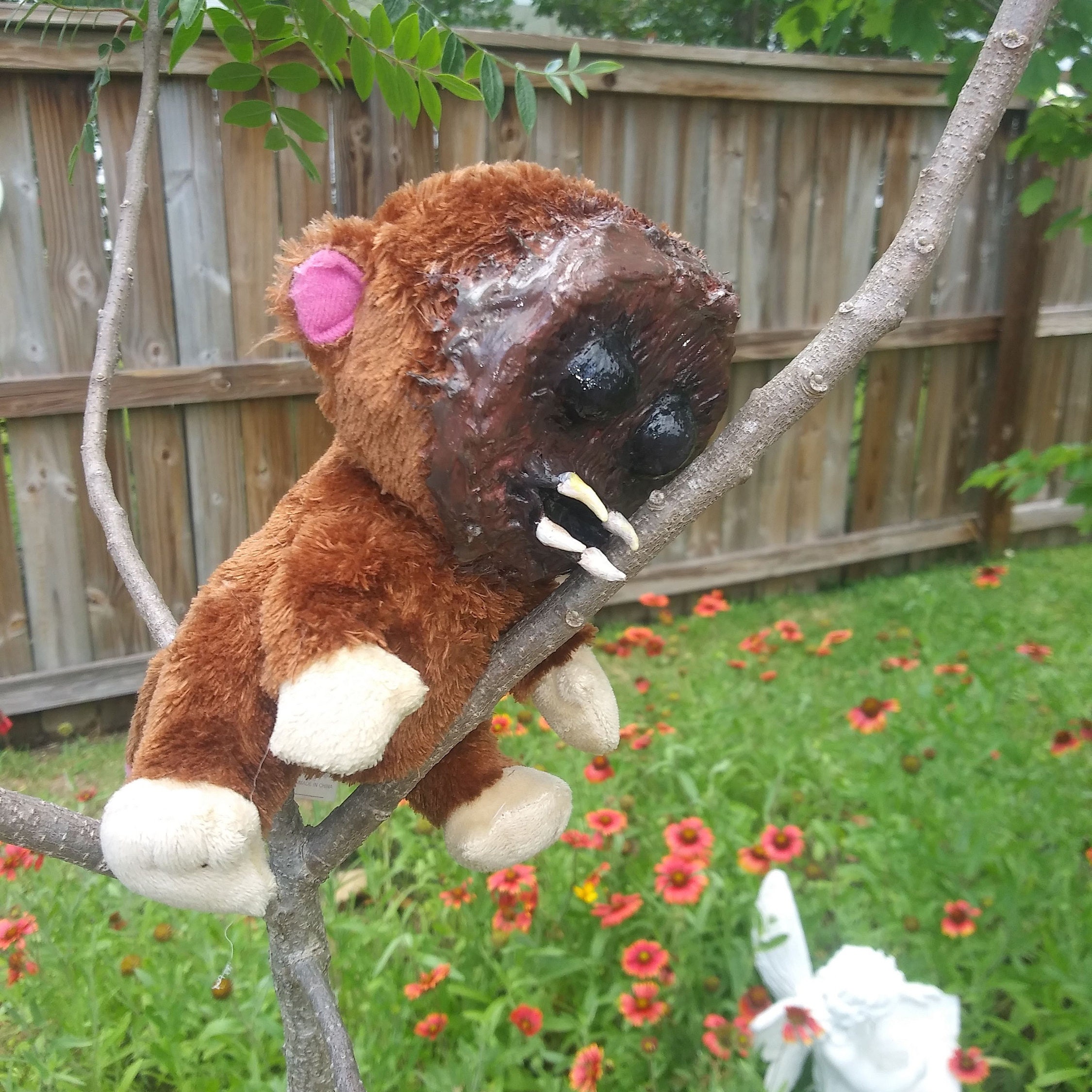 Scary Monkey Art Doll Decorative Piece - Etsy