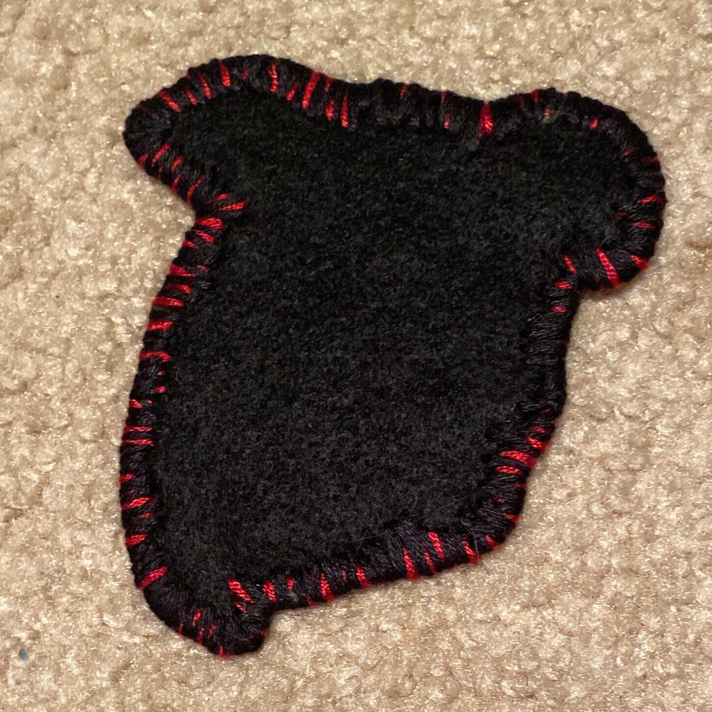 Hand Embroidered Pig Horror Patch - Etsy