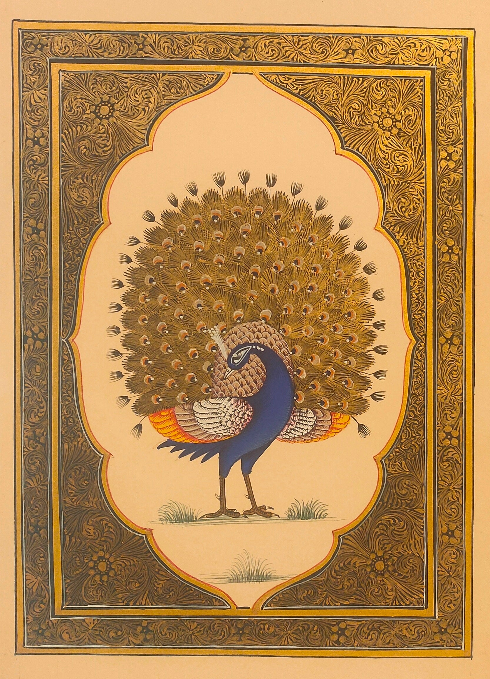 Indian Peacock Paintings