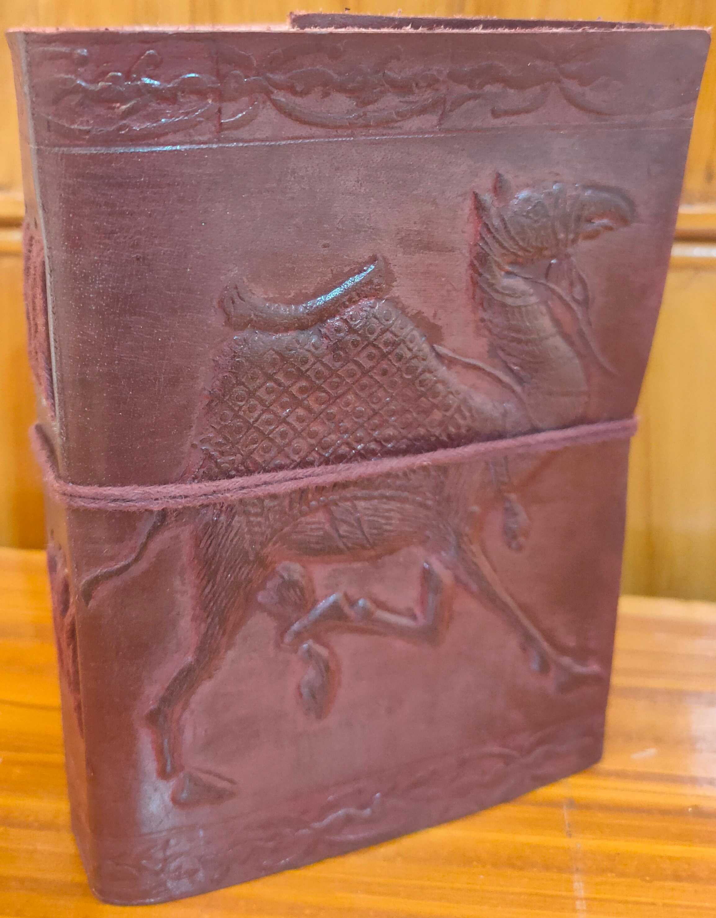 Fancy Journal Refillable Writing Book Leather Bound | Etsy