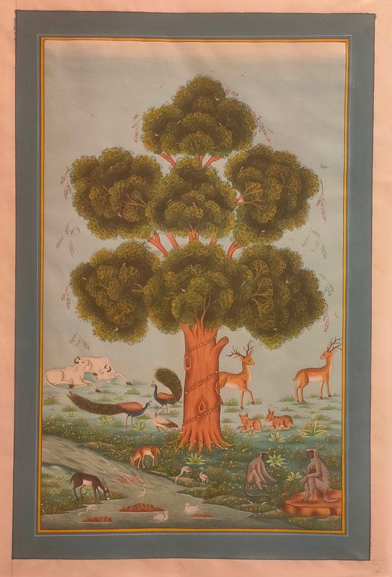 Tree Of Life Indian Painting