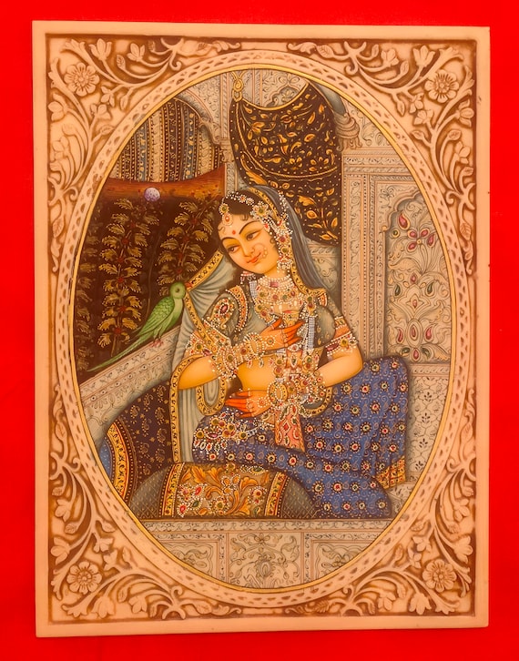 Buy Hand Painted Mughal Maharani Queen Shringar Ras, 52% OFF