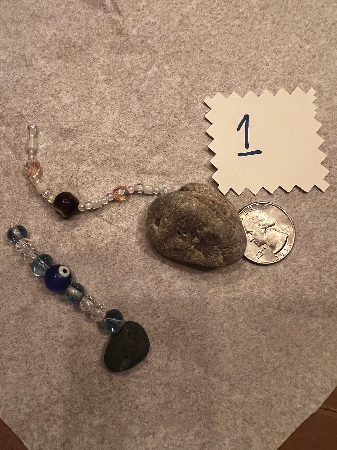 Hanging Hag Stone Protection - Etsy