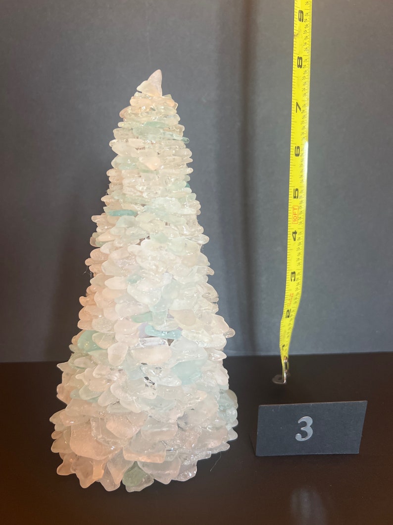 Christmas Tree Made From Authentic Beach Glass - Etsy