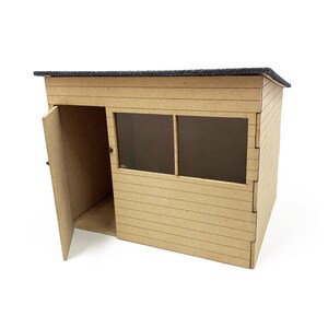 Dollshouse Miniature DIY Shed Kit 1:12 - Etsy