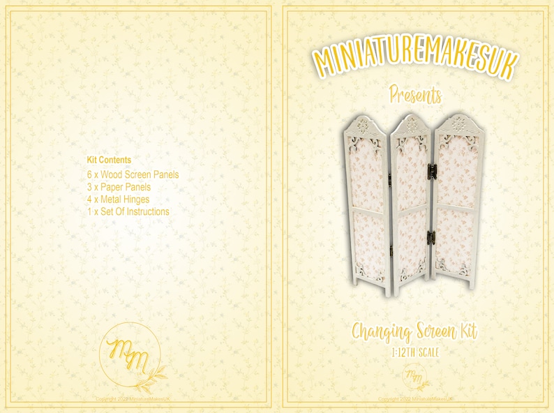 Miniature Changing Screen Kit - Etsy