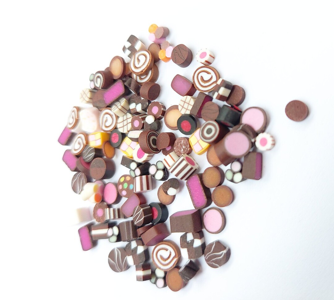 Miniature Handmade Polymer Clay Assorted Chocolates - Etsy