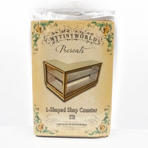 Miniature Handmade L-shaped Shop Counter Kit - Etsy