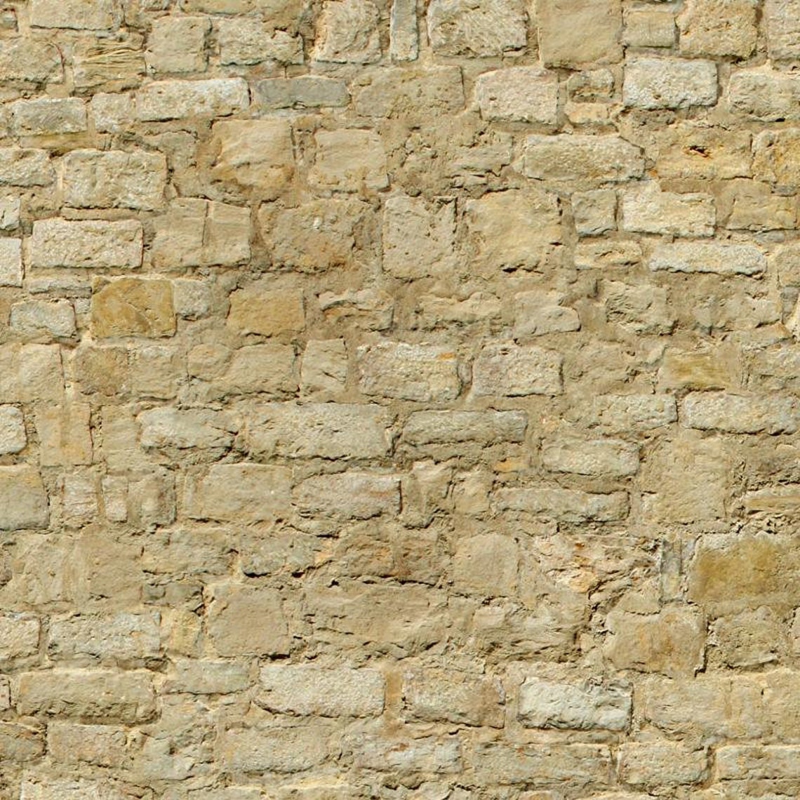 Miniature Weathered Yellow Stone Pattern Cladding 1:12th | Etsy UK