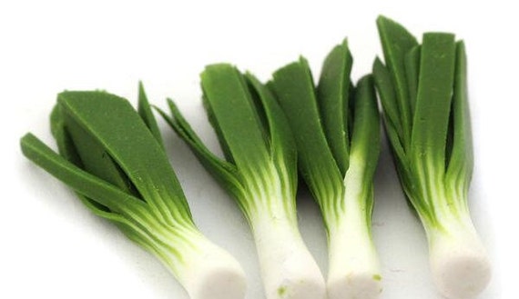 Dolls House Miniature Handmade English Leek x5 - Etsy.de