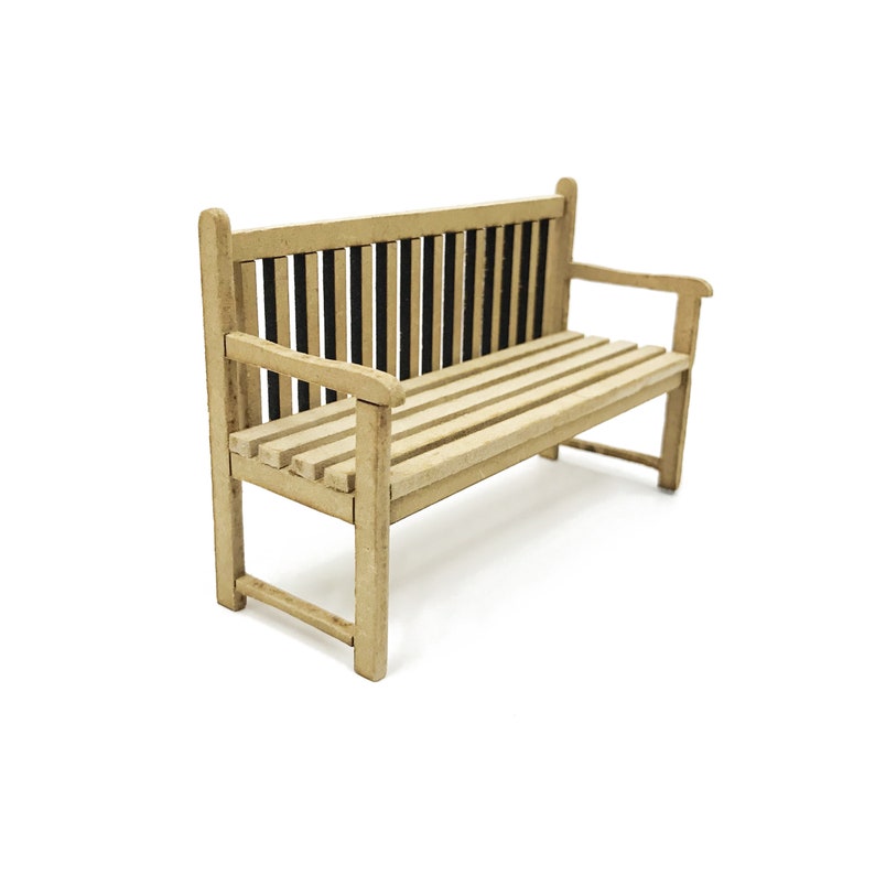 Miniature Dollshouse Make Your Own Bench Kit - Etsy