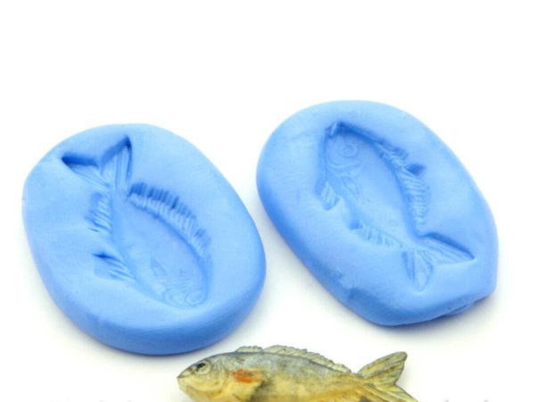 Miniature Yellow and Silver Fish Silicone Mould - Etsy