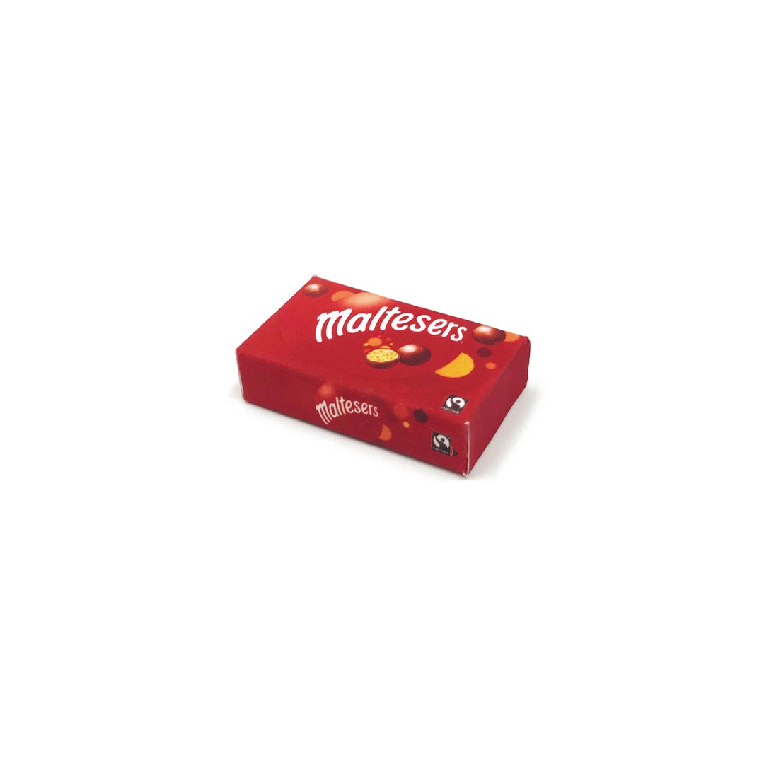 Miniature DIY Maltesers Box - Etsy