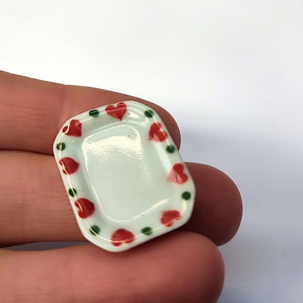 Miniature Ceramic Plates - Etsy