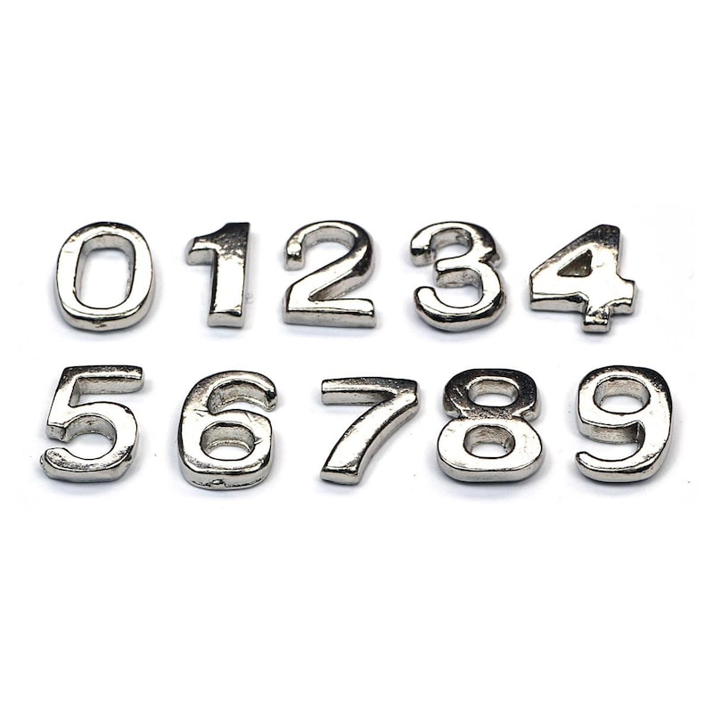 House Numbers Horizontal - Etsy