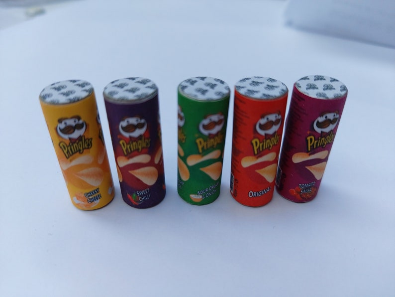 Handmade Miniature Pringles - Etsy UK