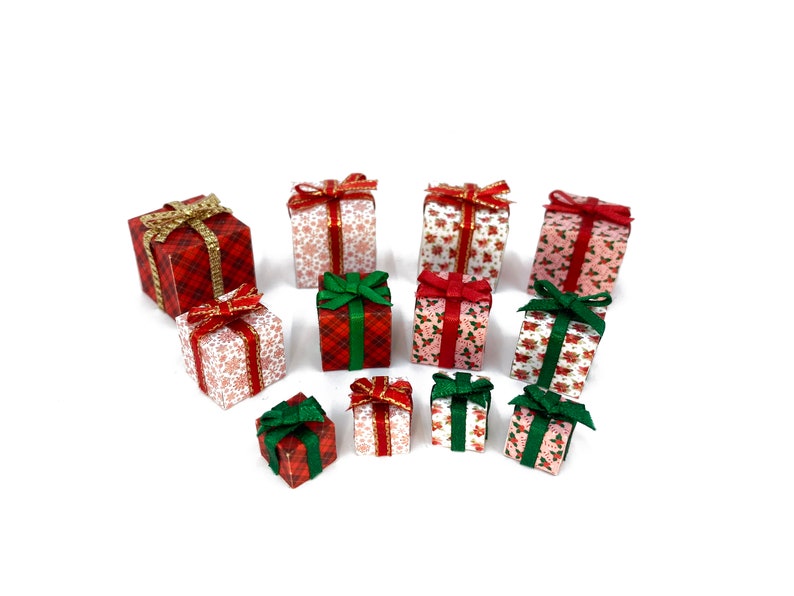 Miniature Handmade Christmas Present Kit - Etsy