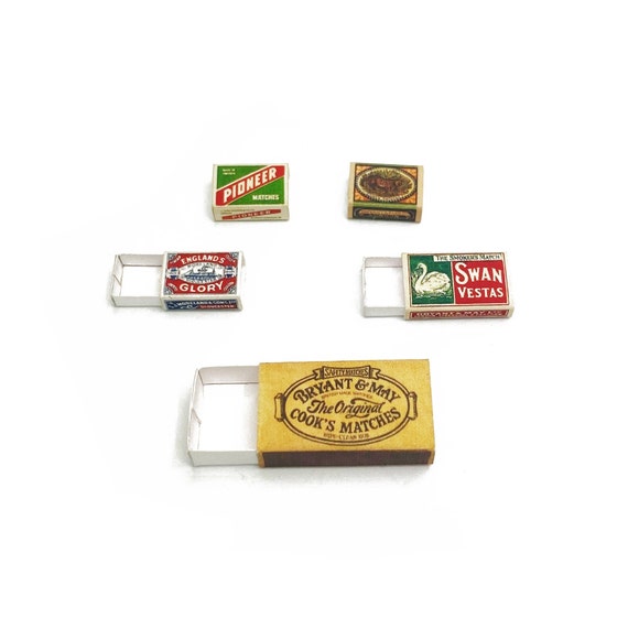 Miniature DIY Match Boxes - Etsy