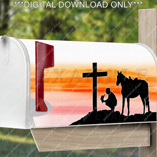 Mailbox Cover Template - Etsy