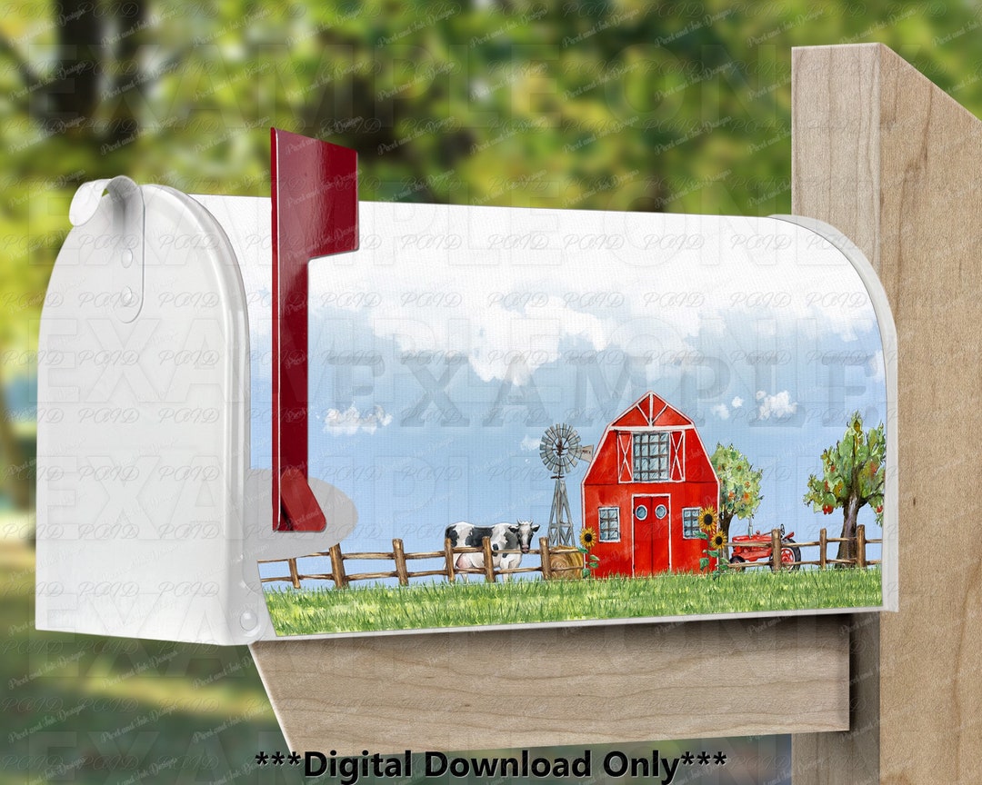 Mailbox Cover PNG, Fall Mailbox, Fall Design, Autumn Design,mailbox ...