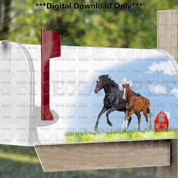 Mailbox Cover Template - Etsy