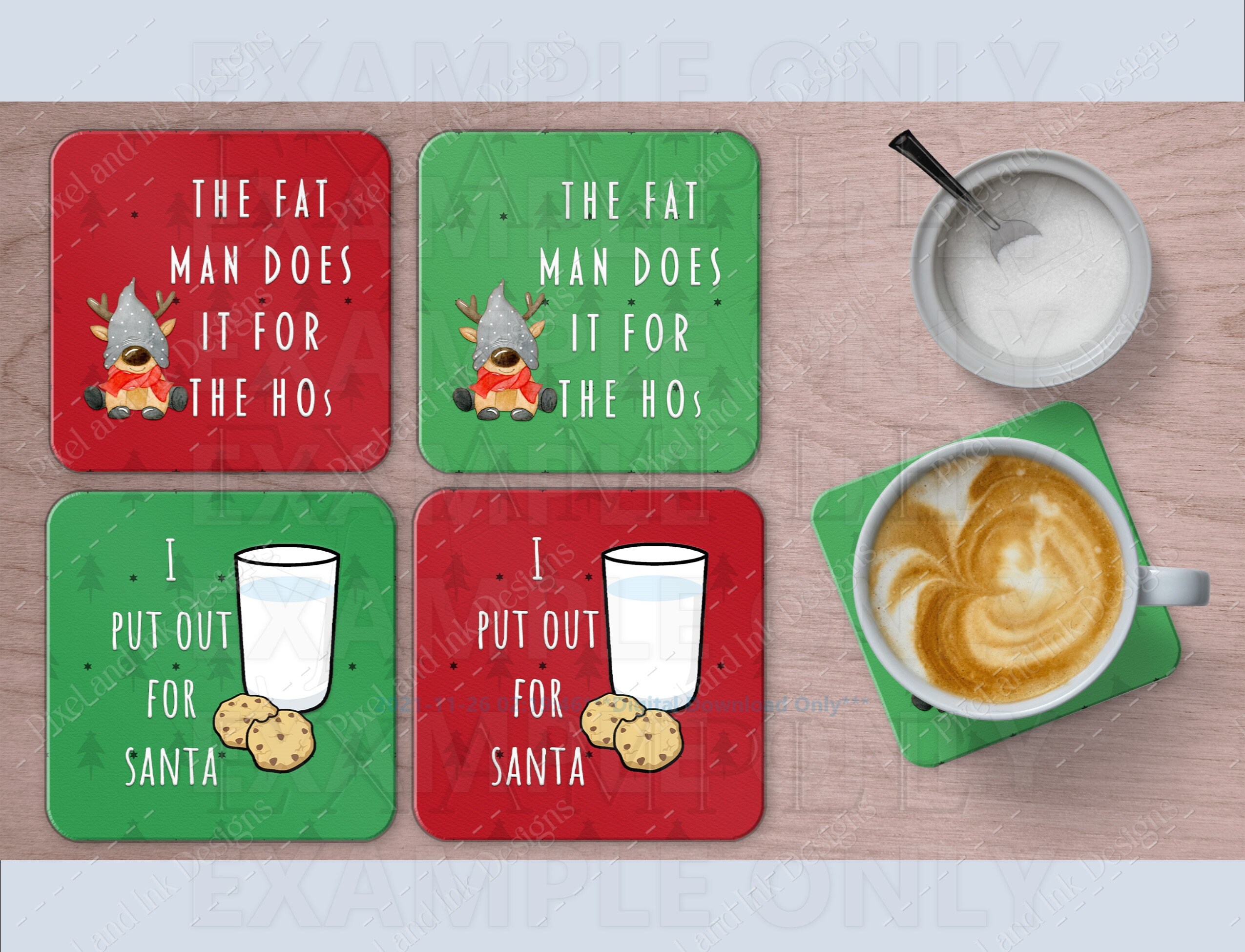 4 PNG Set, Coaster Designs, Coaster Png, Humorous Design, Funny Design ...