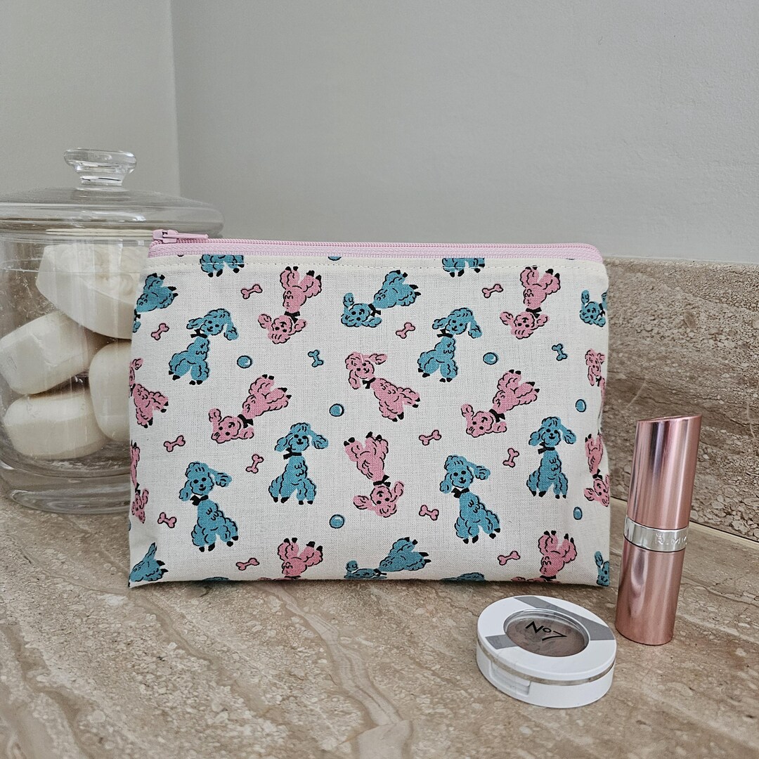 Poodle Dog Cosmetic Purse Makeup Bag - Etsy
