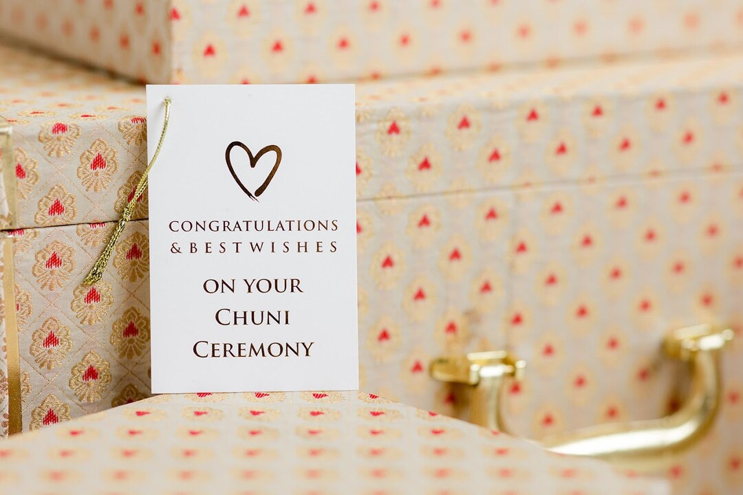 Wedding Tag for Chuni Gift Tags, Tag Congratulations and Best Wishes on ...