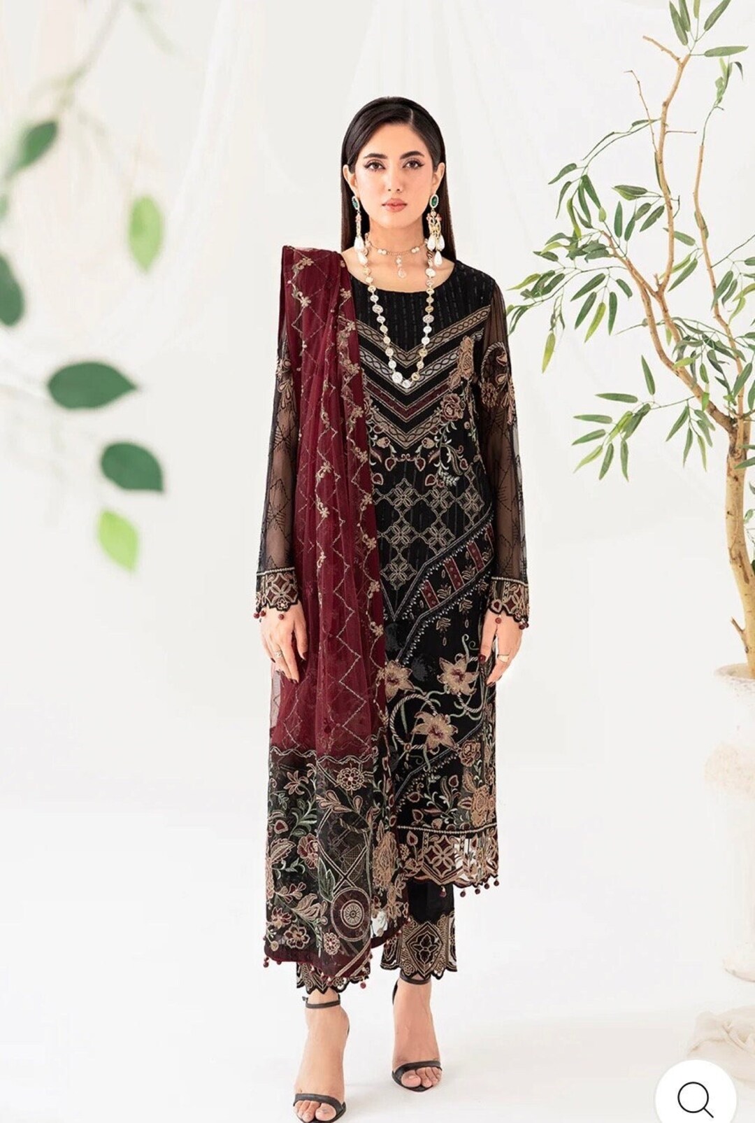 Pakistani Wedding Shalwar Kameez Original Ramsha Designer - Etsy