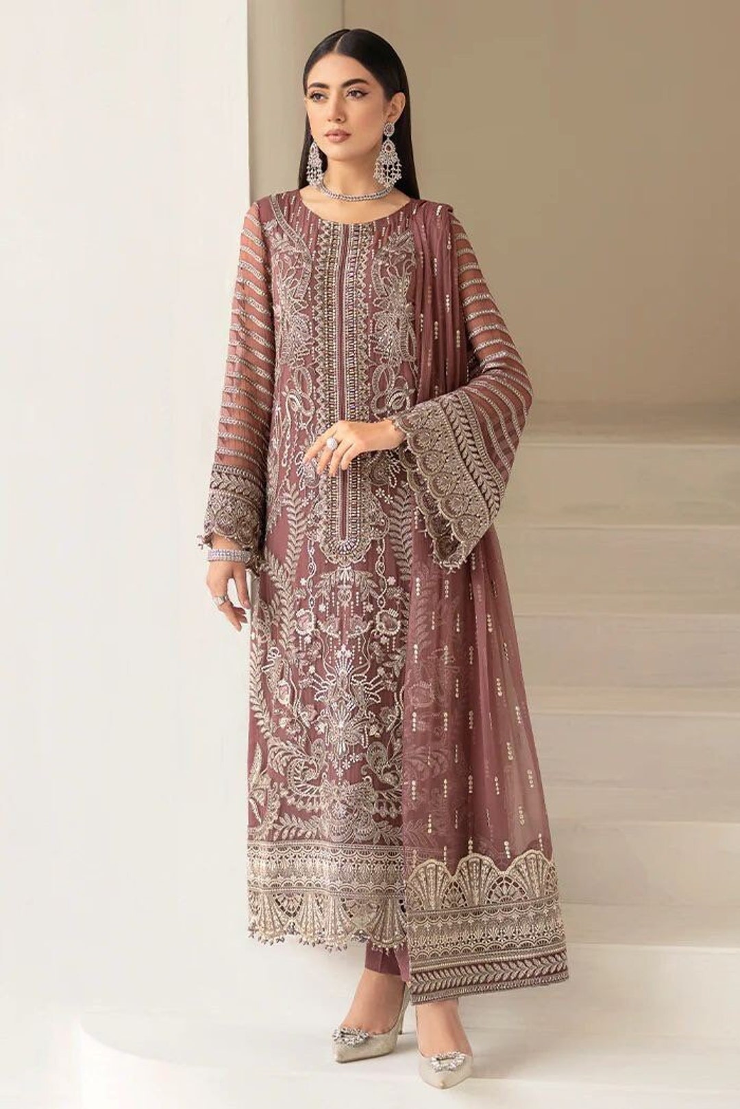 Pakistani Salwar Kameez Indian Wedding Dress Indian Salwar Kameez for ...