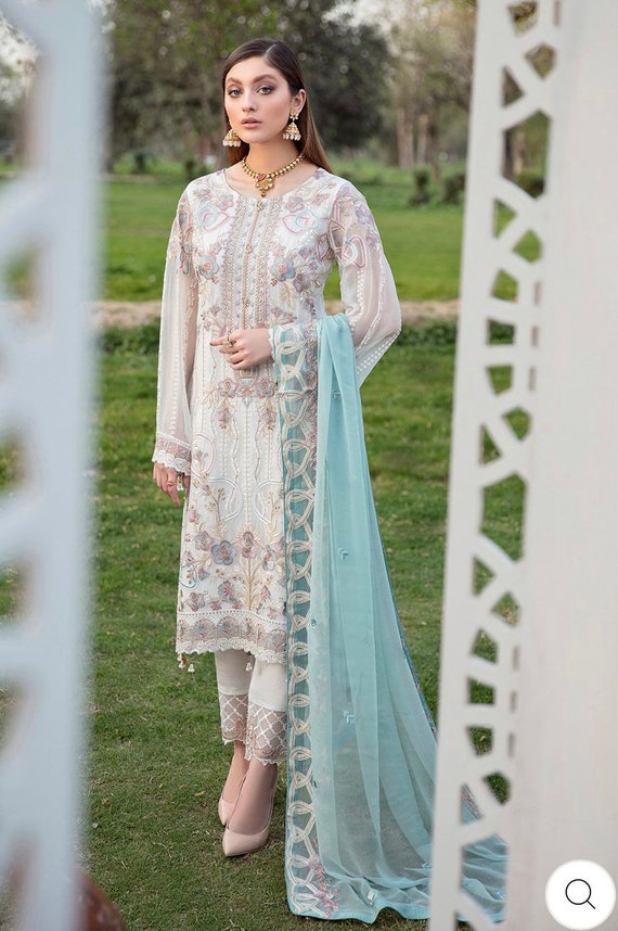 Pakistani Salwar Kameez Suit Original Ramsha Pakistani | Etsy