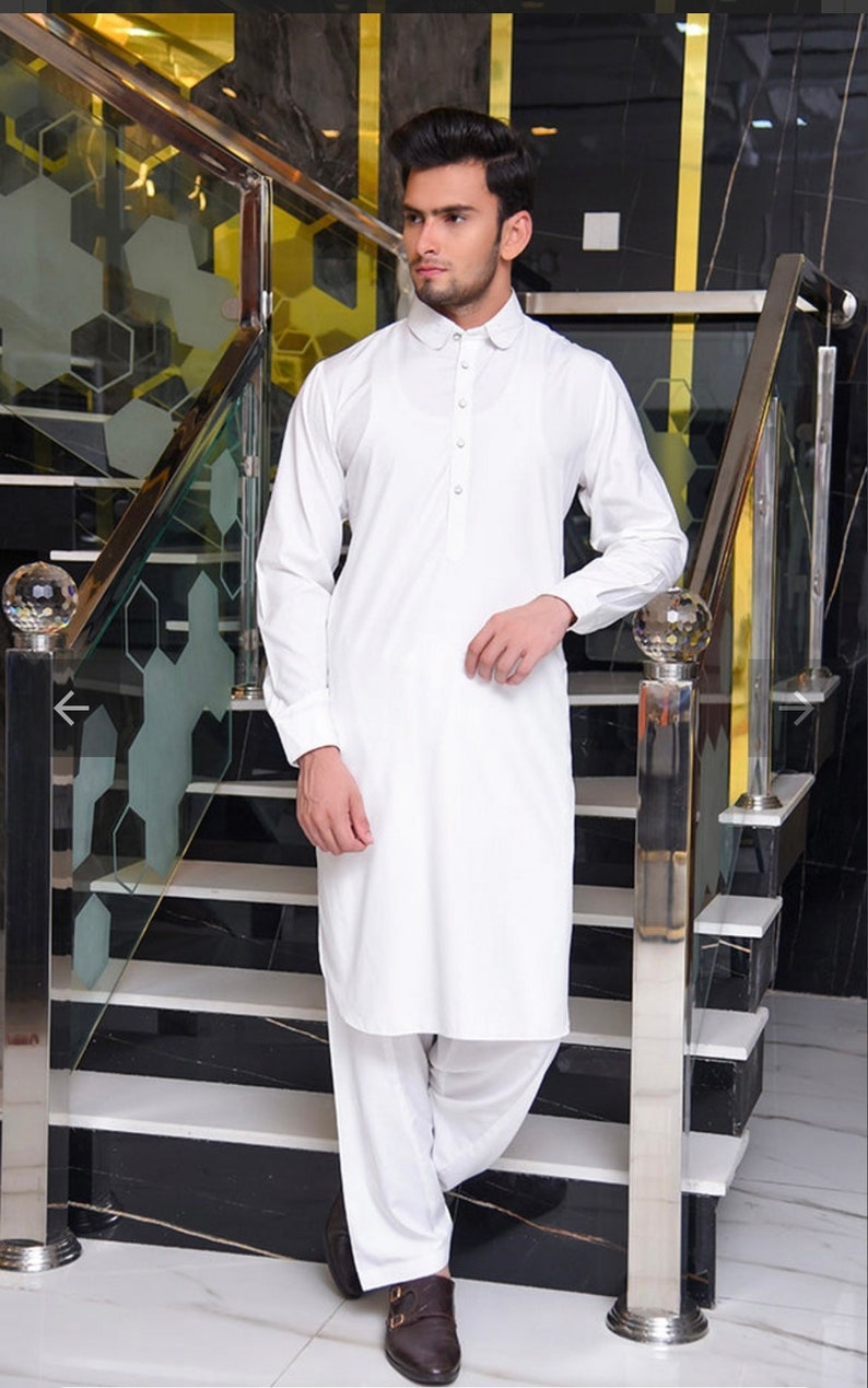 Handmade Pakistani Shalwar Kameez for Men Stylish Indian - Etsy