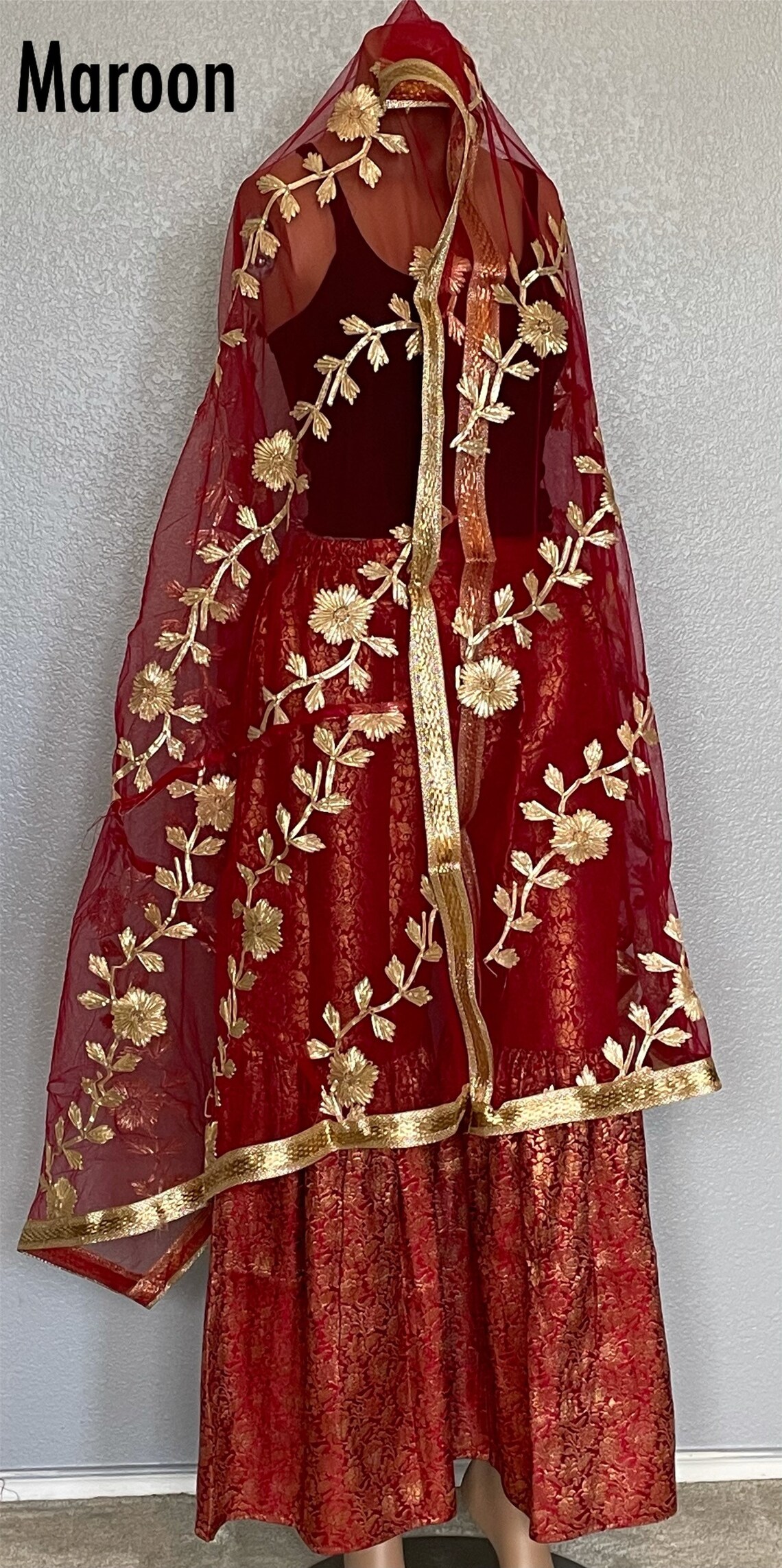 Pakistani Pants and Dupatta Set Jamawar Gharara Pants - Etsy