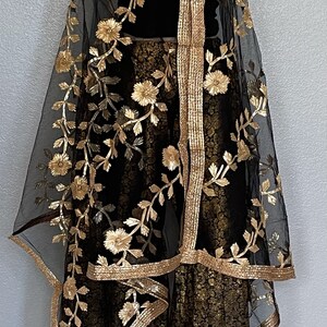 Pakistani Pants and Dupatta Set Jamawar Gharara Pants Banarsi Pants ...